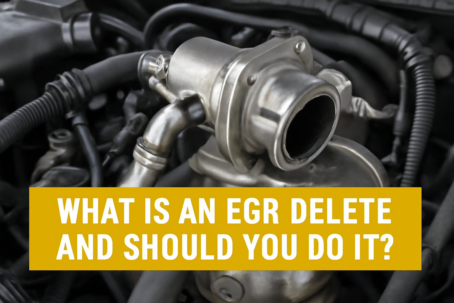 What Is an EGR Removal and Should You Do It?